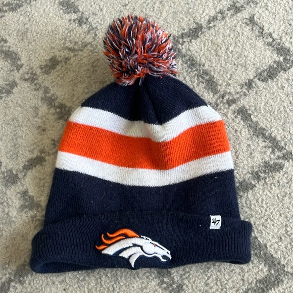 47 | Accessories | 47 Denver Broncos Winter Beanie Hat | Poshmark